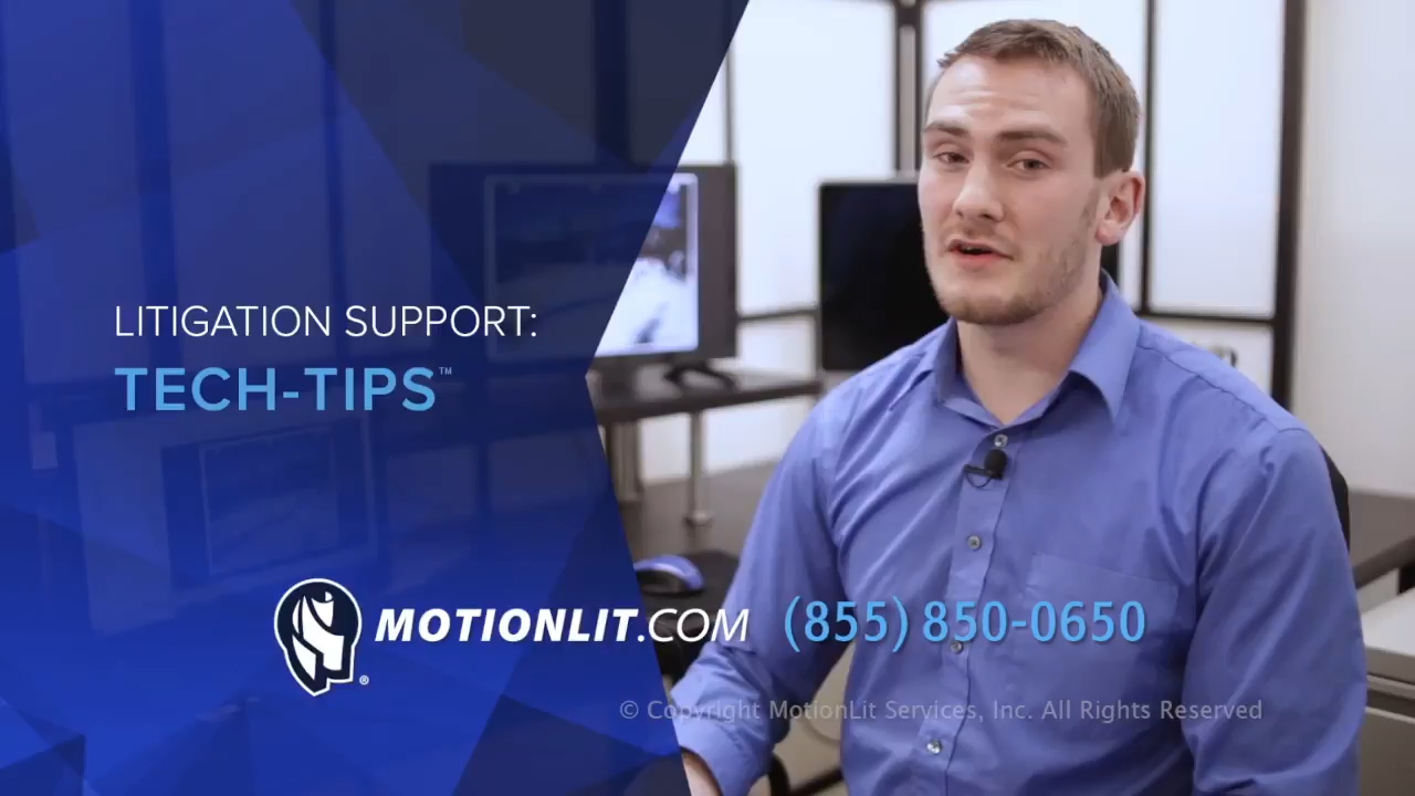 Exhibit Preparation - MotionLit