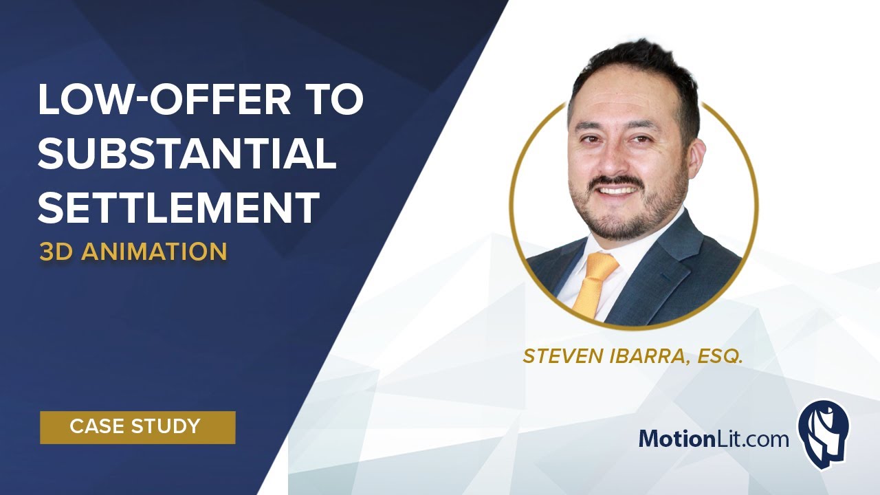 Steven Ibarra Tripled the Settlement by Using MotionLit’s 3D Animations - MotionLit